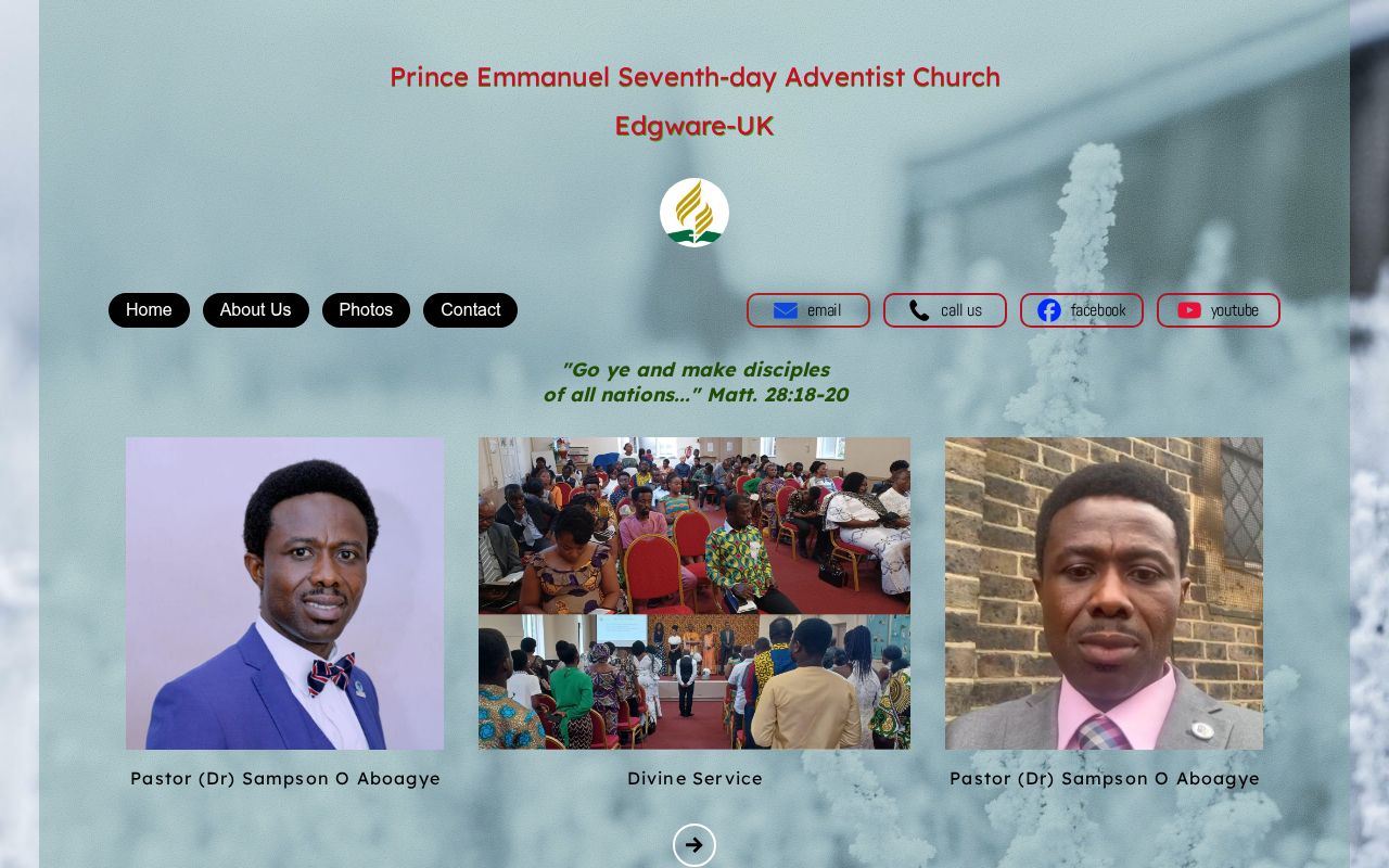 Prince Emmanuel SDA Edgware-UK